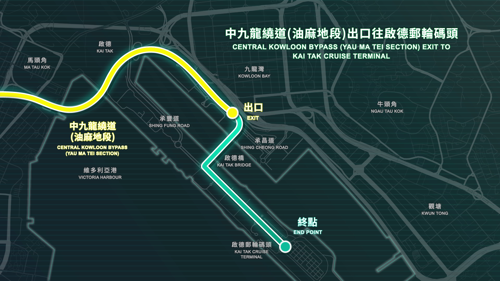 Transport Department - Central Kowloon Bypass (Yau Ma Tei Section)